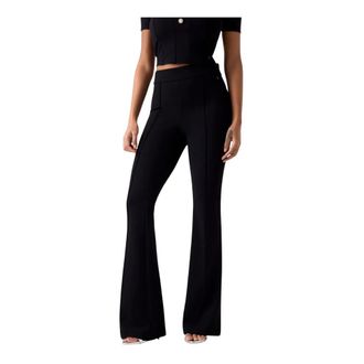 Guess Neue ausgestellte Evelina Hose - - Trousers - Damen - Schwarzk - S
