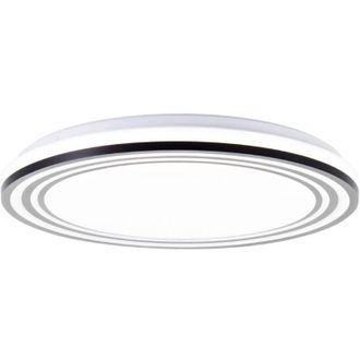 Brilliant plafonnier noir et blanc kobana &Oslash;49CM - G80568A76