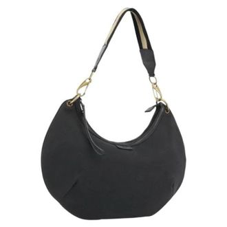 Gucci Pre-owned Vintage Canvas Shoulder Bag - - Pre-owned - Damen - Schwarzk - ONE SIZE