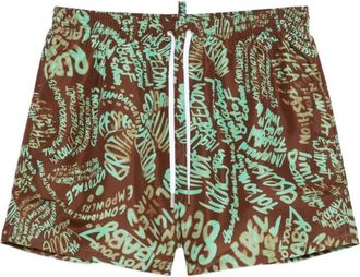Dsquared2 Homme, Maillots de bain, Multicolore, Taille: XL Dsquared2 Sea clothing