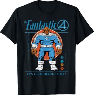 MARVEL Fantastic Four: First Steps The Thing Retro T-Shirt