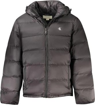 Calvin Klein Homme, Vestes, Noir, Taille: S Veste en polyamide avec détails de fermeture éclair