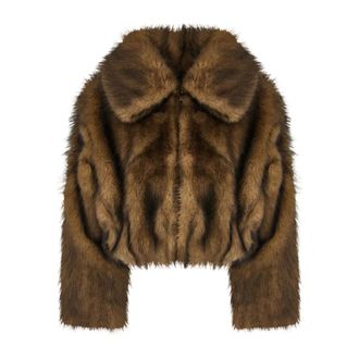 Michael Kors Kunstpelzjacke - - Jackets - Damen - Braun - XS
