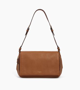 Le Tanneur Mittelgro&szlig;e Umh&auml;ngetasche Aurore aus genarbtem Leder