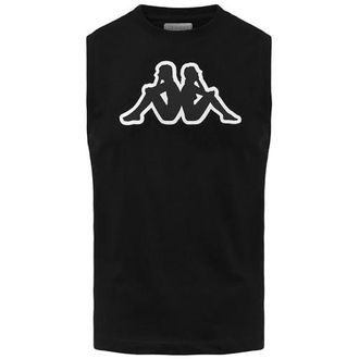 Kappa Logo Dwal T-Shirt, Noir, M Hommes