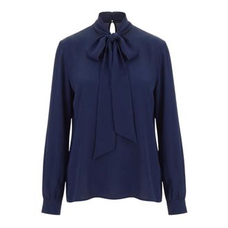 Ni&ugrave; Bluse - - Blouses & Shirts - Damen - Blau - S