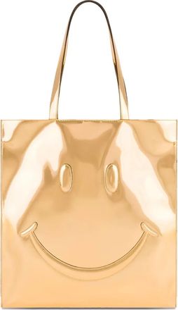 Moschino cabas à franges - Or