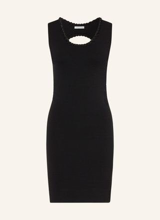 Mrs & Hugs Mrs & Hugs Strickkleid Mit Cut-Out Und Schmucksteinen schwarz
