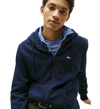 Tommy Jeans Flag Zip M - Kapuzenpullover - Herren