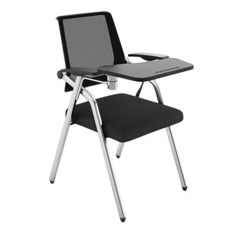 Generic Ergonomischer, klappbarer B&uuml;rostuhl mit Armlehnen, gepolstertem Sitz und Verstellbarer R&uuml;ckenlehne. Ideal f&uuml;r Computerarbeit, Malerarbeiten oder Steht