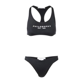 Philosophy di Lorenzo Serafini Damen, Bademode, Schwarzk, SGröße