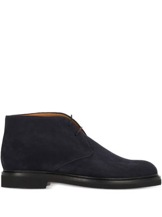 Ortigni desert boots &agrave; lacets - Bleu