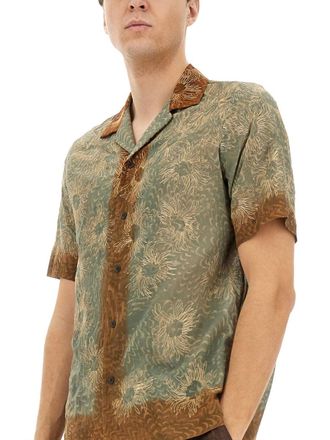 Dries Van Noten Boxy Fit Cotton Shirt - Multicolor