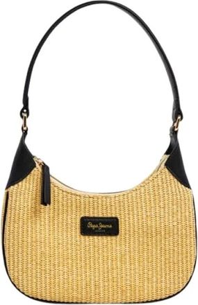 Pepe Jeans London Femme, Sacs, Beige, Taille: ONE Size Trish Shoulder Bag