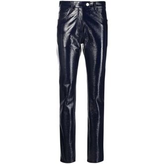 Courr&egrave;ges Schwarze Skinny Jeans 5-Pocket-Hose - - Trousers - Damen - Schwarzk - M