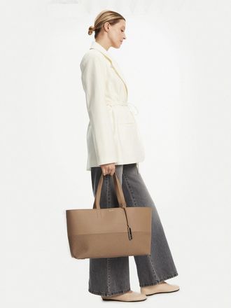 Calvin Klein Handtasche Calvin Klein Ck Mixmedia Shopper_Mono K60K613166 Beige