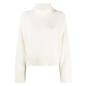 Loulou Studio Kragenpullover - - Knitwear - Damen - Beige - M