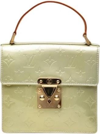 Louis Vuitton Pre-owned Vernis Spring Street - - Pre-owned - Damen - Gr&uuml;n - ONE SIZE