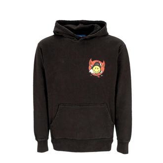 Market Smiley Inner Peace Hoodie - - Sweatshirts & Hoodies - Herren - Schwarzk - L