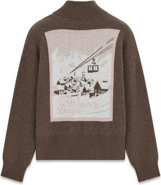 Guess Rollkragenpullover FIONA LS CN MOUNTAIN JACQUARD