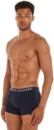 Tommy Hilfiger Homme Boxer Lot de 3 Slip Sous-Vêtement, Bleu (Des Sky/Des Sky/Des Sky), XXL