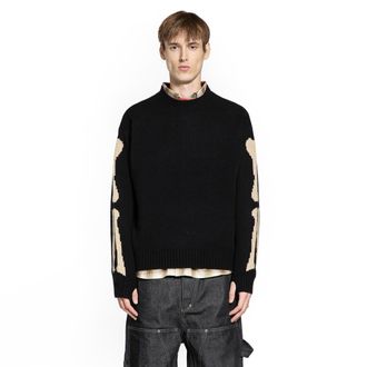 KAPITAL 5G Wool Bone Sweater