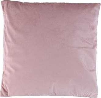 Arti Casa Deko Kissen - Sofakissen mit Kissenbezug 45x45 cm - Samtkissen Zimmer Deko - Zierkussen Maschinenwaschbar - f&uuml;r Wohn- und Schlafzimmer - Rosa