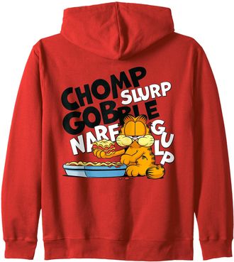 Garfield Fastfood Hero Classic für Lasagne-Liebhaber von Hungry Cat Kapuzenjacke