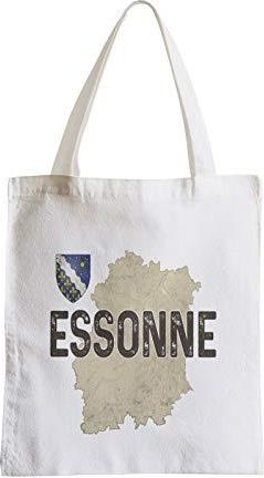 Fabulous Grand Sac Shopping Plage Etudiant Essonne 91 Departement Evry Carte Ancienne Ile-de-France