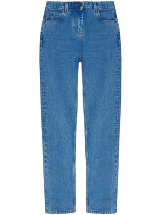 Etro Straight-Leg-Jeans mit hohem Bund - Blau