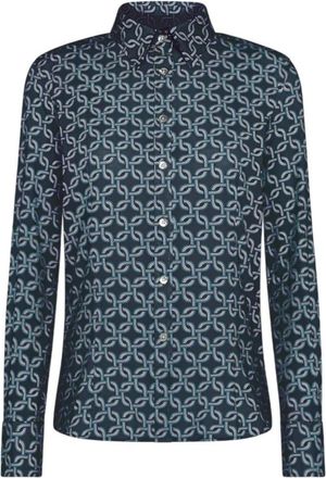 Roberto Ricci Design Rrd, Femme, Blouses et Chemises, Bleu, Taille: 42 FR Lace Shirt