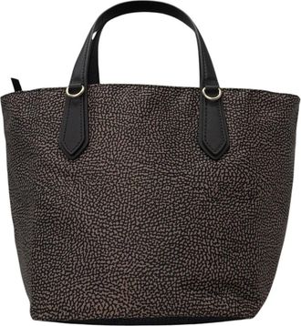 Borbonese Borsa Shopping - - Bags - Damen - Schwarzk - ONE SIZE