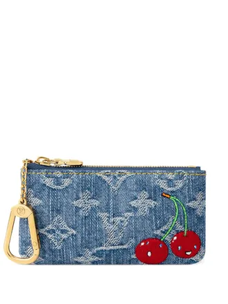 Louis Vuitton x Murakami portefeuille &agrave; motif monogramm&eacute; - Bleu