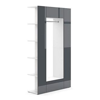 Vicco Mats, Anthracite Haute Brillance/Blanc, 36.6 x 191 cm