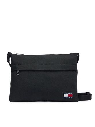 Tommy Jeans Umh&auml;ngetasche Tjm Ess Daily Sacoche AM0AM14358 Schwarz
