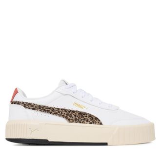 Puma Sneakers Puma Carina Mia Animal Flair 403515 01 Wei&szlig;