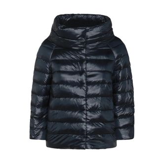 Herno Femme, Vestes, Bleu, Taille: 42 FR Veste Duvet Sofia Bleu Marine