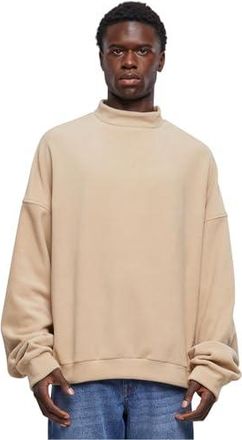 Urban Classics Oversized Polar Fleece Crew Maillot de survêtement, Wetsand, L Homme