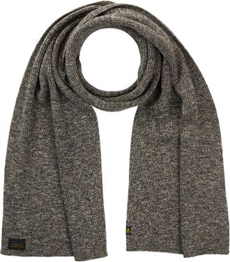 Camel Active Herren Melierter Strickschal Navyblau, menswear-OS