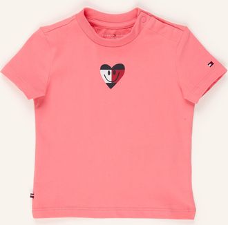 Tommy Hilfiger T-Shirt Flag Smile Tee rot