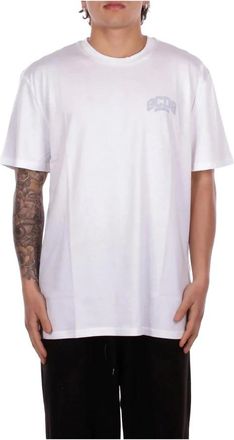 GCDS Gcds, Homme, Tops, Blanc, Taille: L Logo Lounge T-shirt