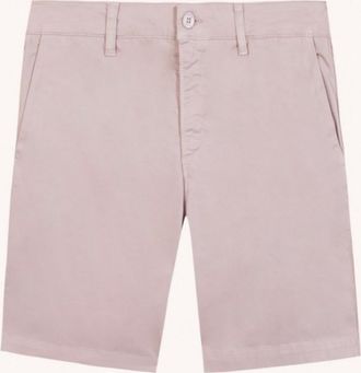 Faguo Bermuda rose gris&eacute; coton - SAULIEU