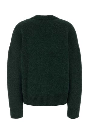 Ami Alpaca-Blend Knit Cardigan - Green