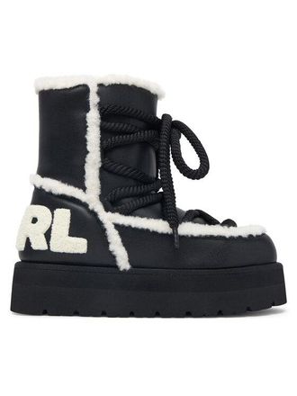 Karl Lagerfeld Schneeschuhe Skylar Ski KL49676 Schwarz