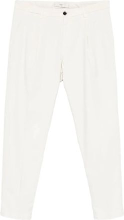 BRIGLIA 1949 pantalon à coupe droite - Blanc