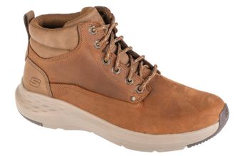 Skechers Herren Schn&uuml;rstiefel Parson EDERIC, M&auml;nner Stiefel,Chukka,schn&uuml;rung,Boots,Winterstiefel,Winterschuhe,Braun DSRT,42.5 EU