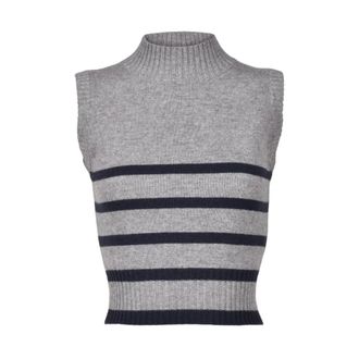 Brunello Cucinelli Femme, Pulls, Gris, Taille: 36 FR Pull en cachemire