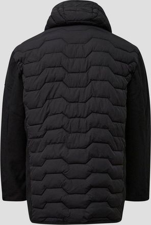 s.Oliver Winterjacke Outdoor-Jacke Sportive Outdoor-Jacke im Fabricmix mit Kapuze