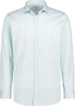 Seidensticker Seidensticker Herren Hemd gr&uuml;n Baumwolle