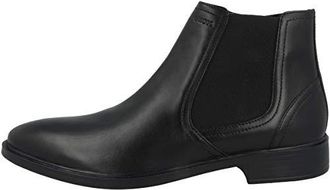 Geox Homme U Gladwin A Bottines, Black, 44 EU